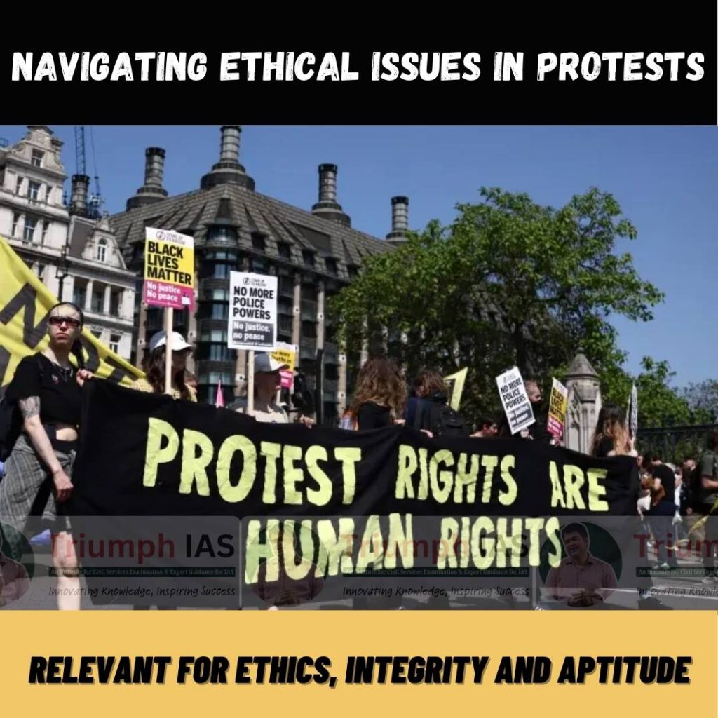 Navigating Ethical Issues in Protests: A Journey towards Non-Violent ...