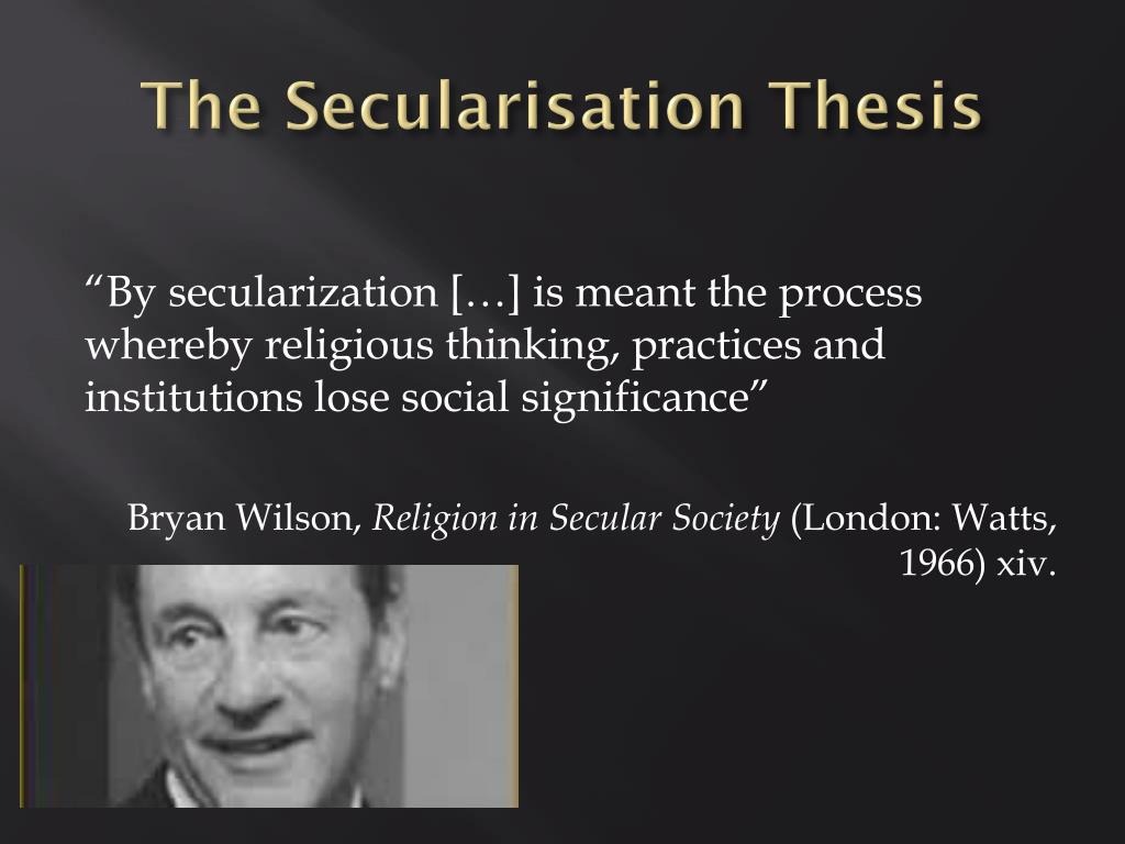 Public and personal spheres in the context of secularisation| #1 Best ...