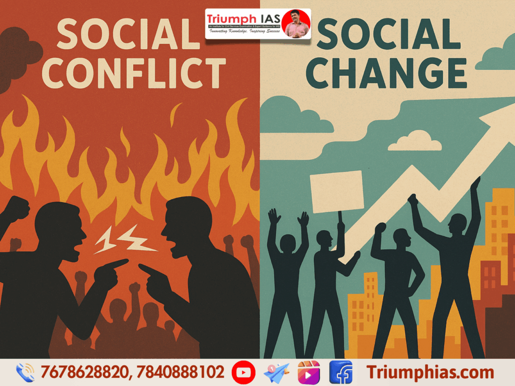 Social Conflict and Social Change | Sociology Optional Coaching ...