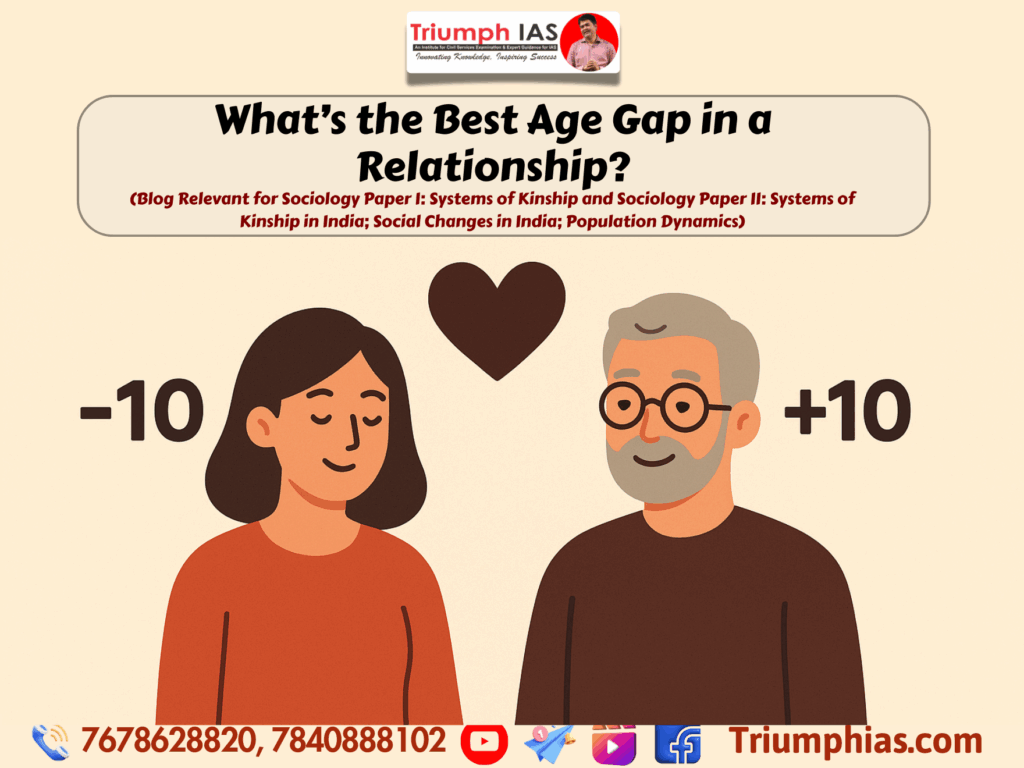 What’s the Best Age Gap in a Relationship | Sociology Optional Coaching ...