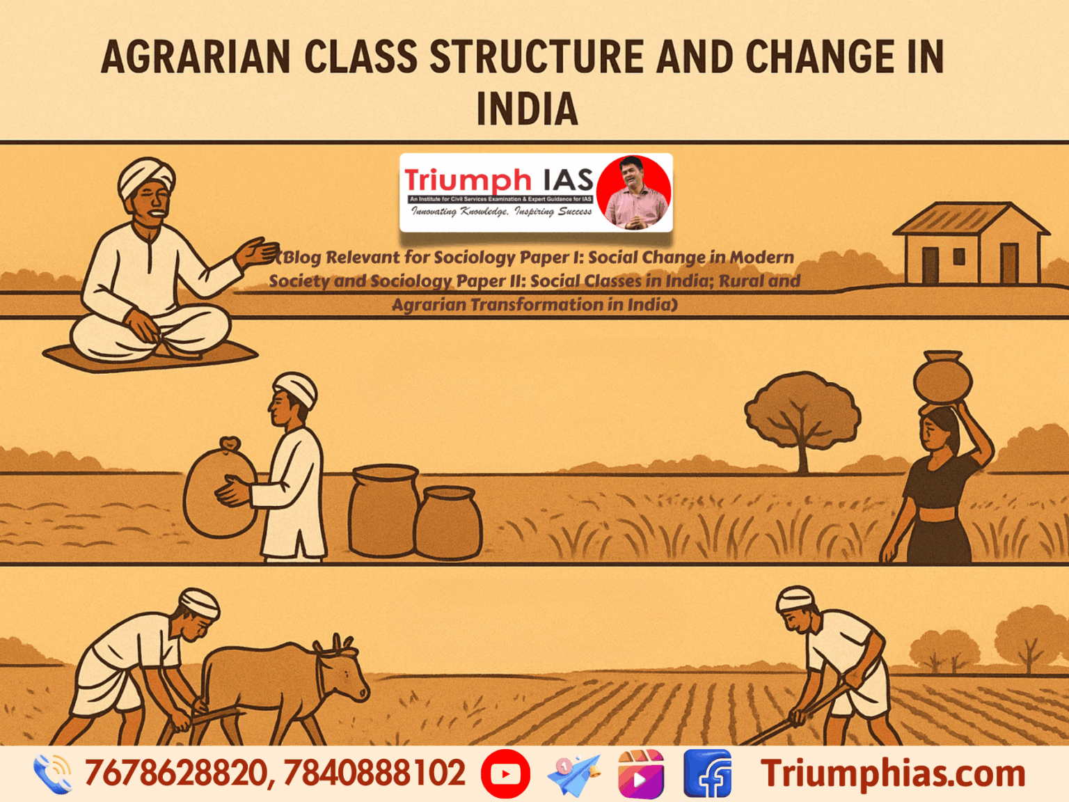 Agrarian Class Structure and Change in India | Sociology Optional ...