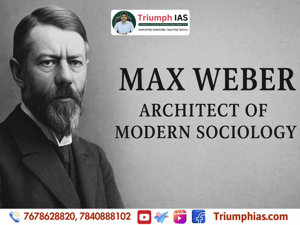 Max Weber: Architect of Modern Sociology | Sociology Optional Coaching ...
