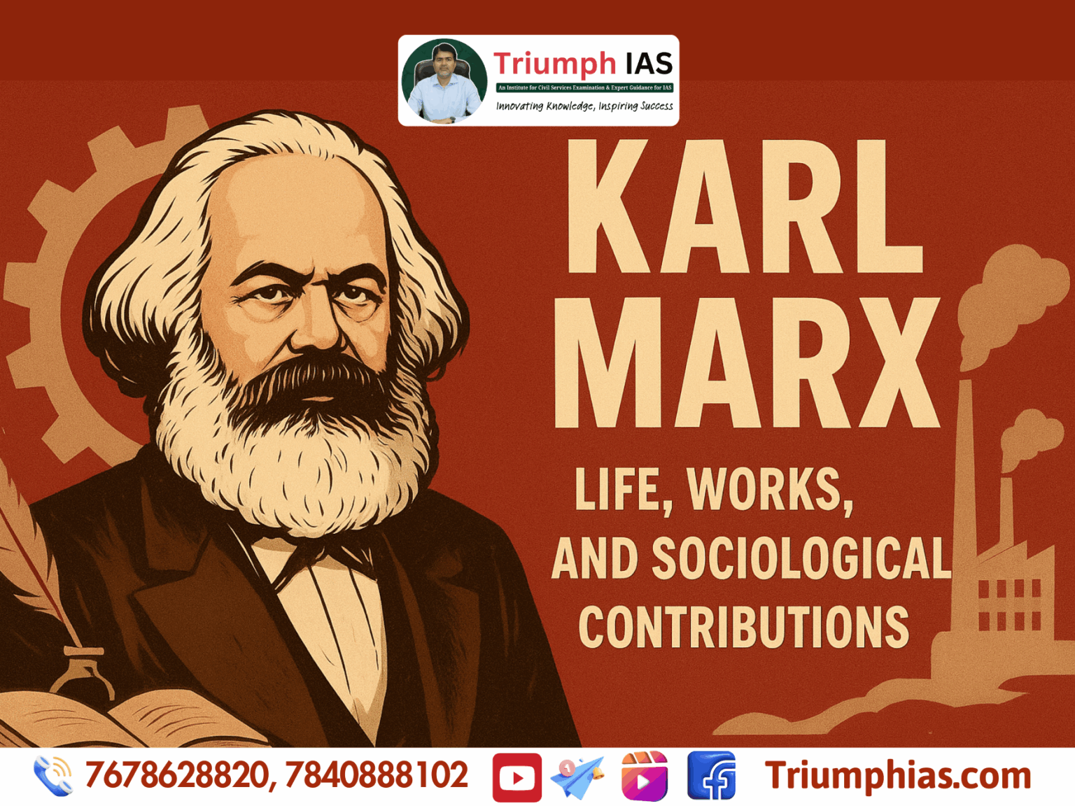 Karl Marx: Life, Works, and Sociological Contributions | Sociology ...