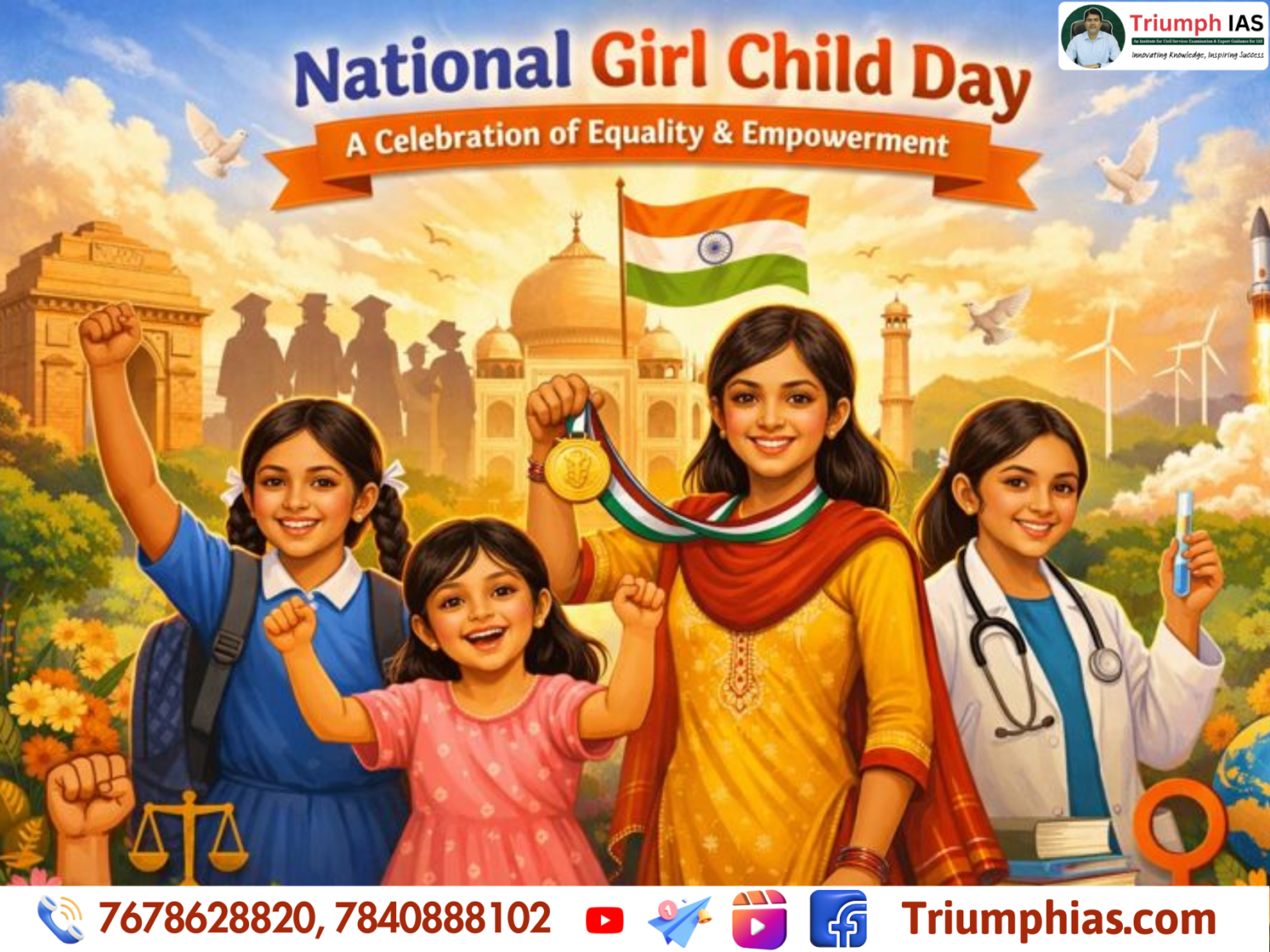 National Girl Child Day: A Celebration of Equality and Empowerment in ...