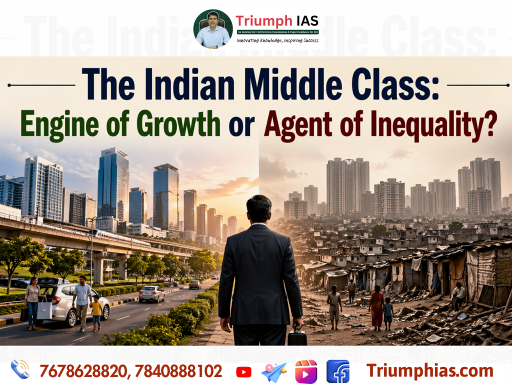 The Indian Middle Class: Engine of Growth or Agent of Inequality ...
